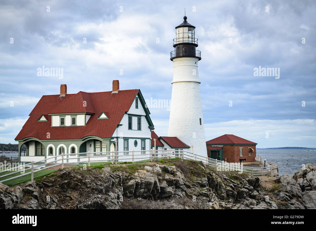 Portland headlight Banque de photographies et d’images à haute ...