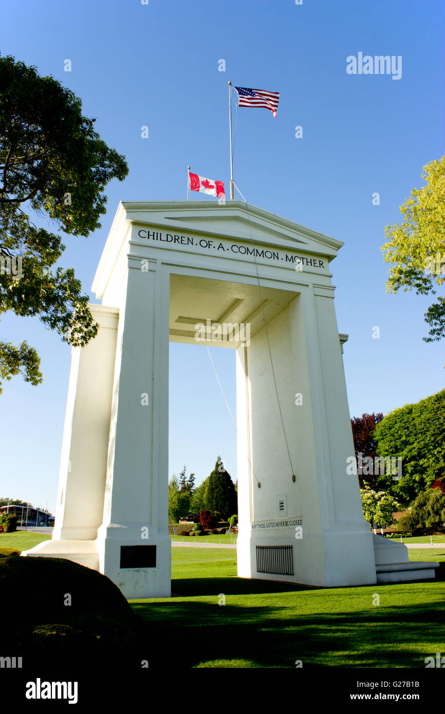Peace arch international park Banque de photographies et d’images à ...