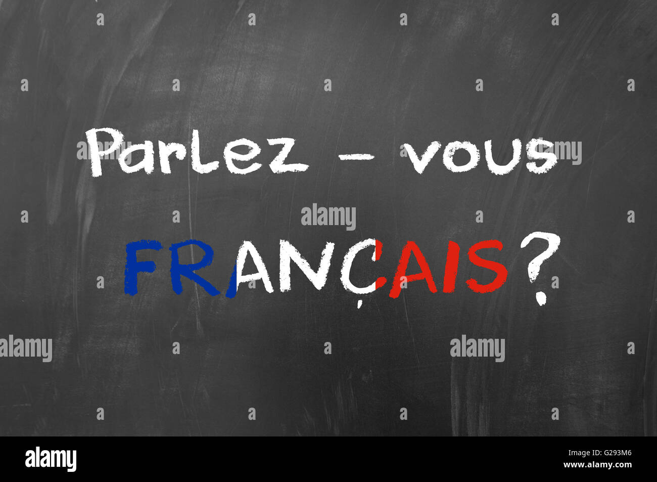 Parlez vous Banque de photographies et d’images à haute résolution - Alamy