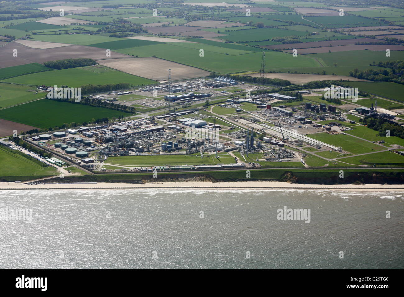 Bacton gas terminal Banque de photographies et d’images à haute ...