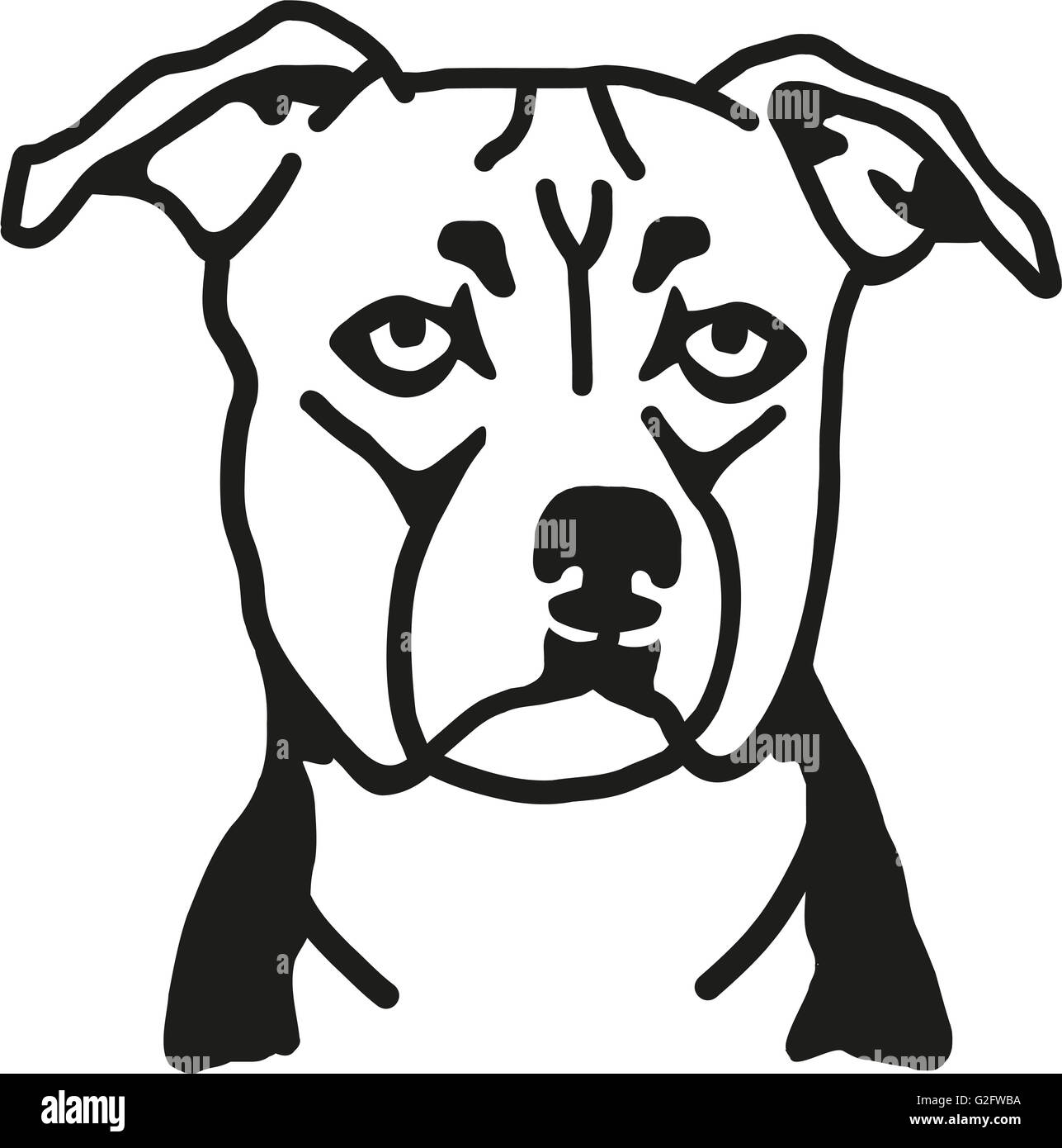 Staffie logo Banque de photographies et d’images à haute résolution - Alamy