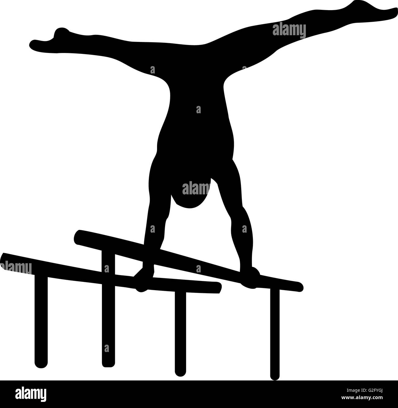 Gymnastique Rythmique Femmes Banque Dimages Noir Et Blanc Alamy