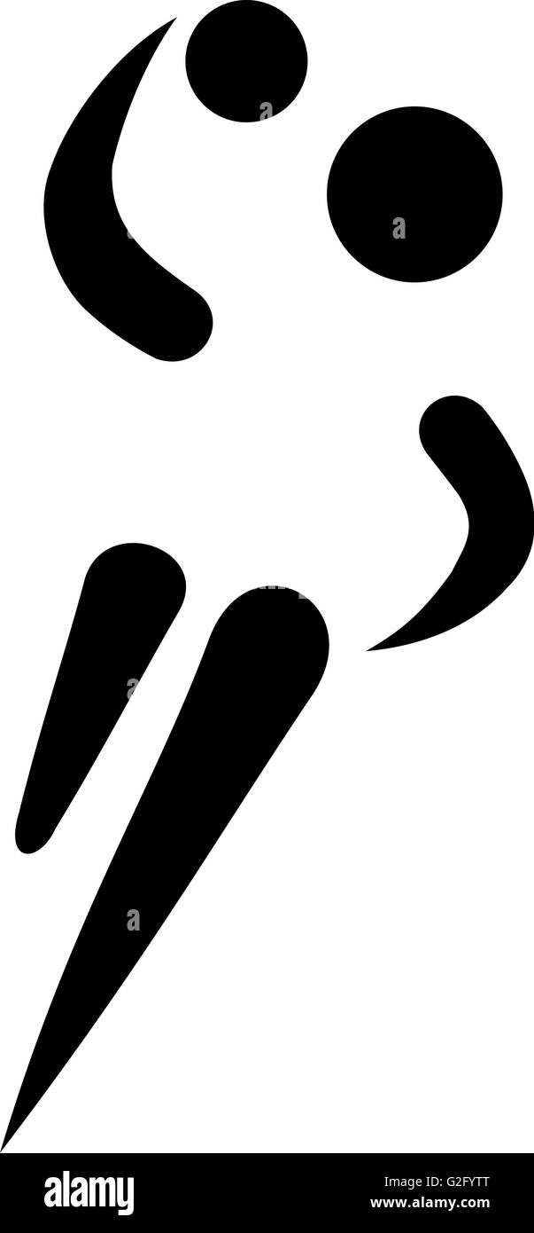 Pictogramme de handball Photo Stock - Alamy