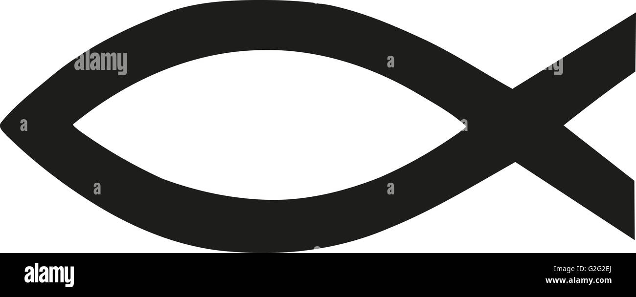 Jesus fish symbol Banque de photographies et d’images à haute ...