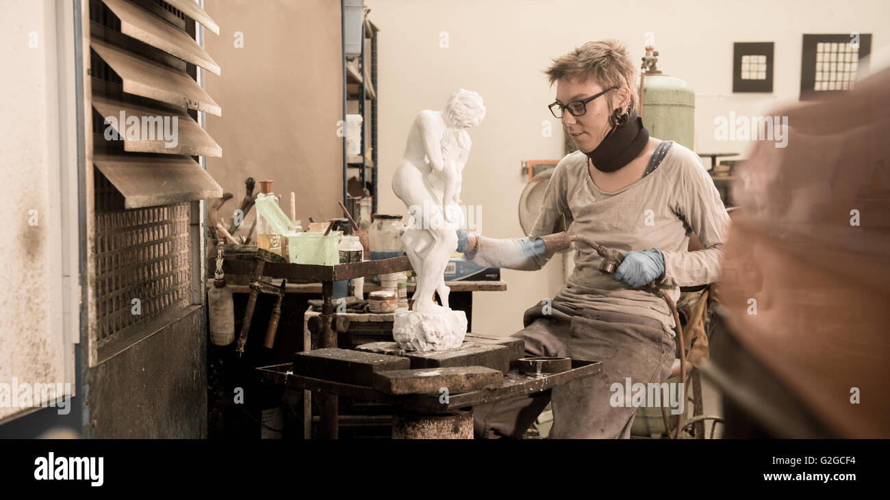 Atelier de sculptures Banque de photographies et d’images à haute ...