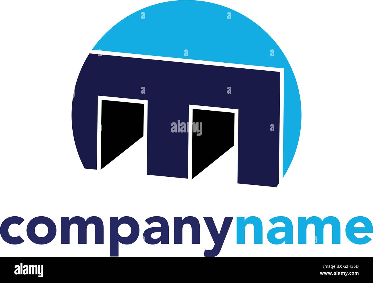 Logo icon Banque d'images vectorielles - Alamy