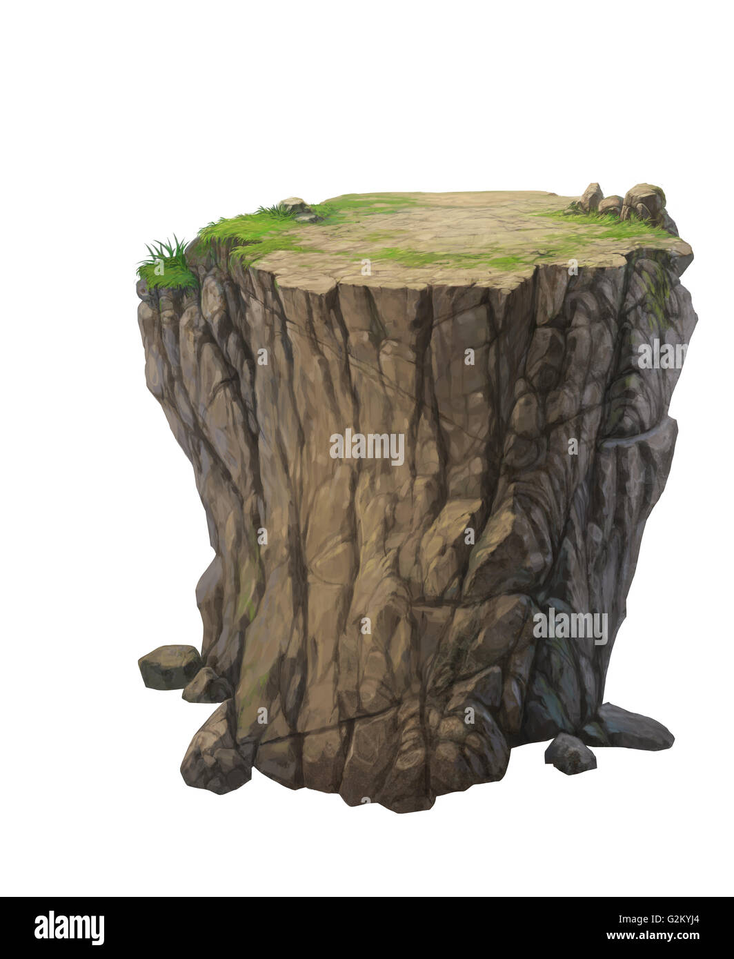 énorme rocher Banque d'images détourées - Alamy