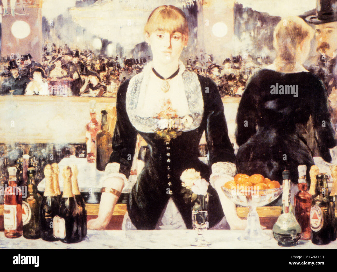 Manet bar folies bergere Banque de photographies et d’images à haute ...