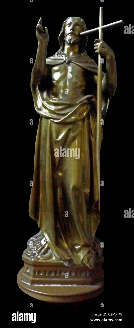 Statue de Charles le Bon à l'intérieur de la cathédrale Saint Salvator ...