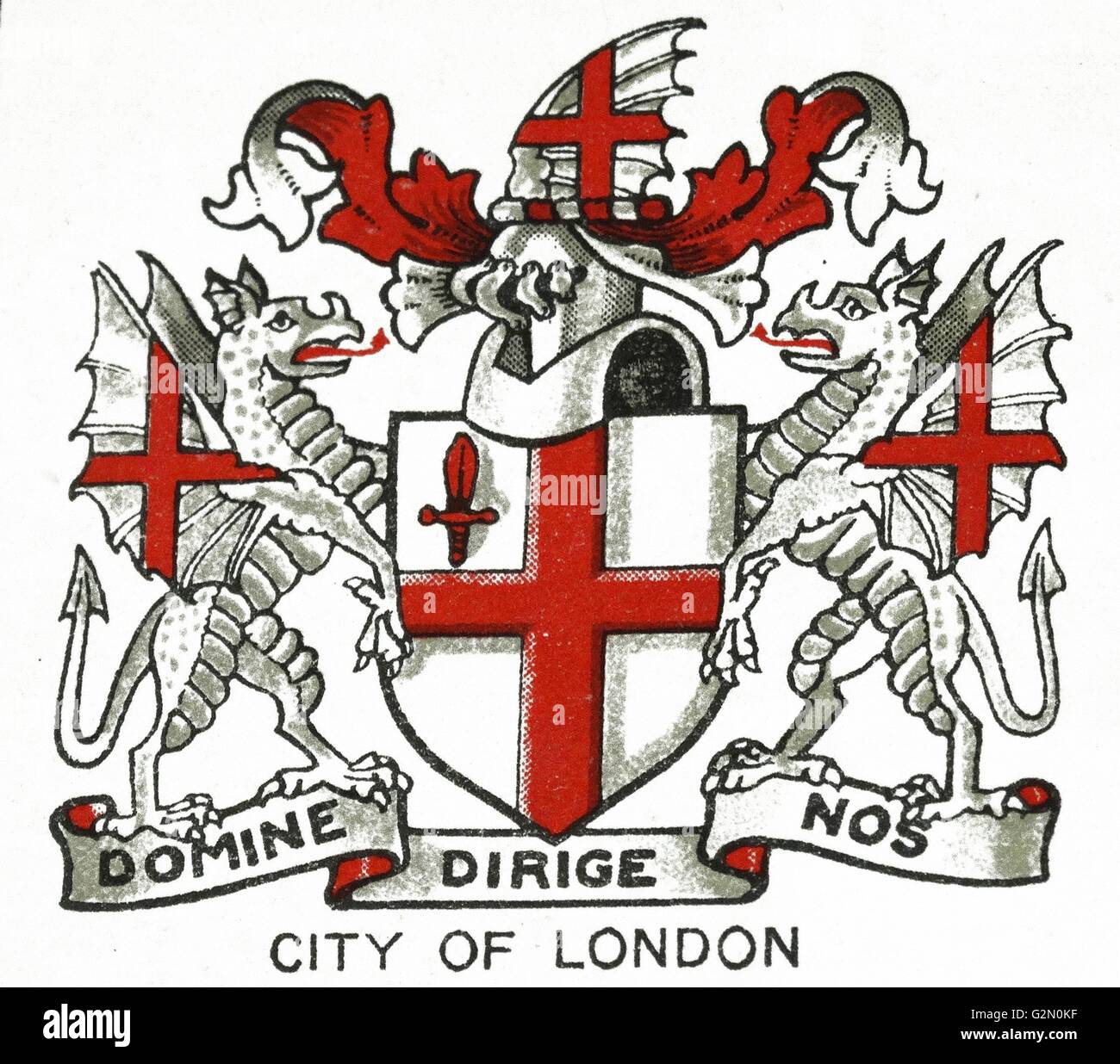 Emblem of city of london college Banque de photographies et d’images à ...