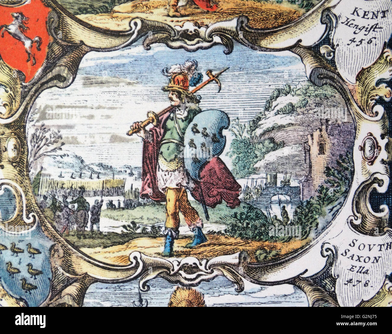 Histoire anglaise du 9ème siècle Banque de photographies et d’images à ...