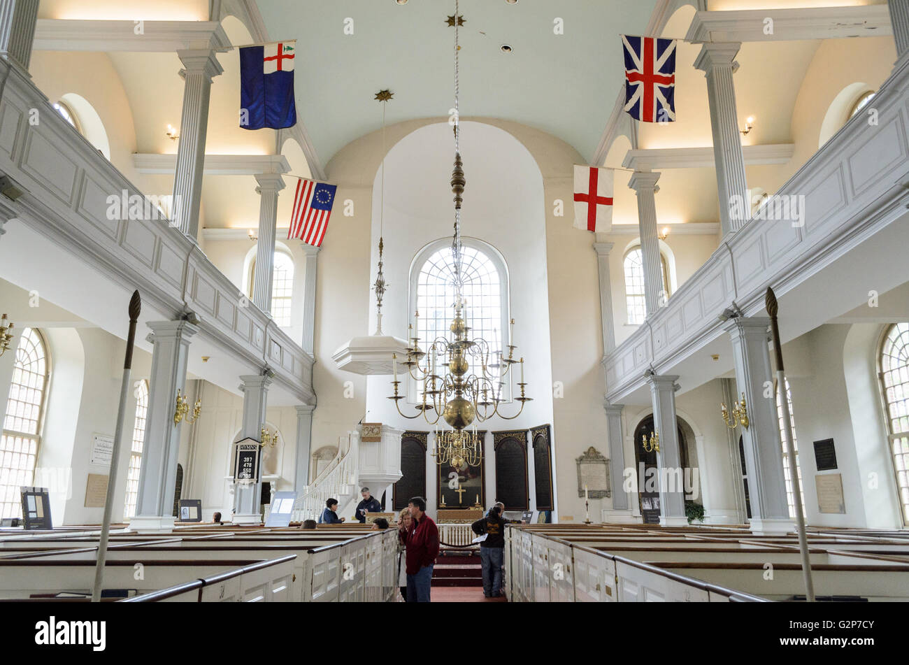 Old north church Banque de photographies et d’images à haute résolution ...