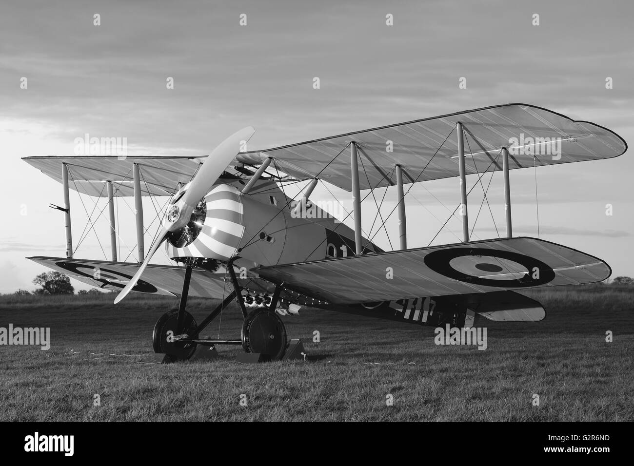 Sopwith snipe Banque d'images noir et blanc - Alamy