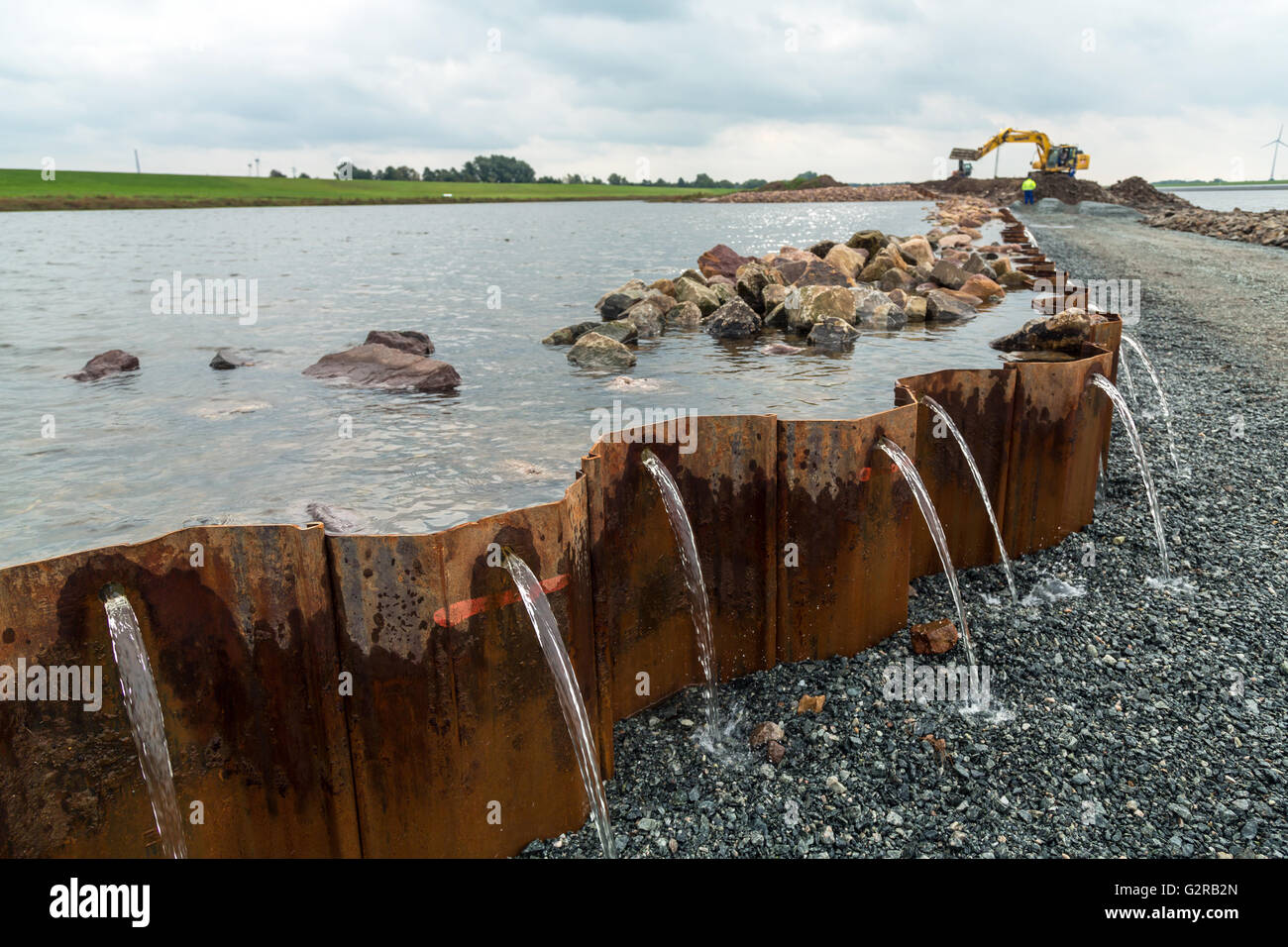 Renforcement des digues Banque de photographies et d’images à haute ...