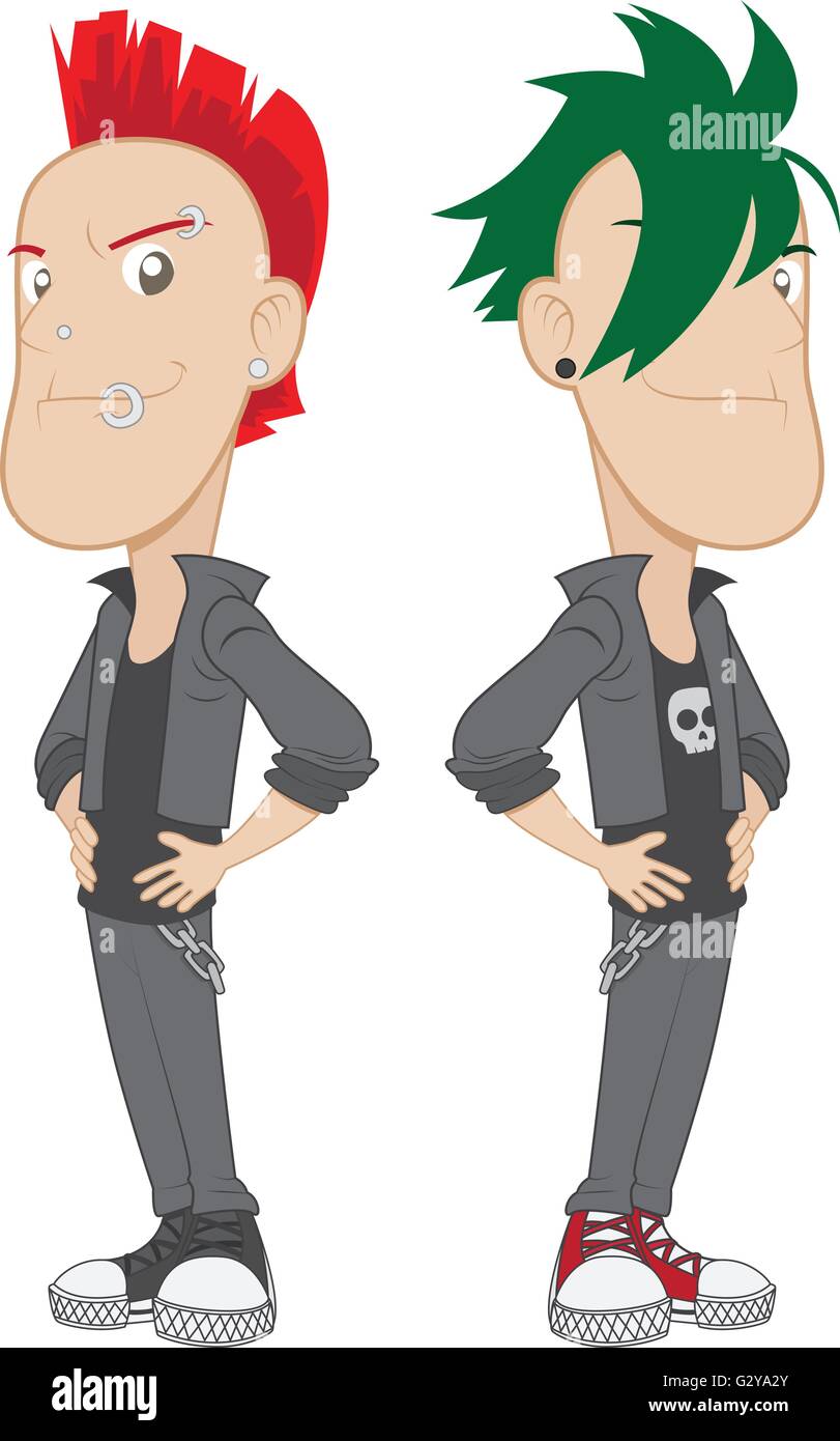Punk Banque d'images vectorielles - Alamy