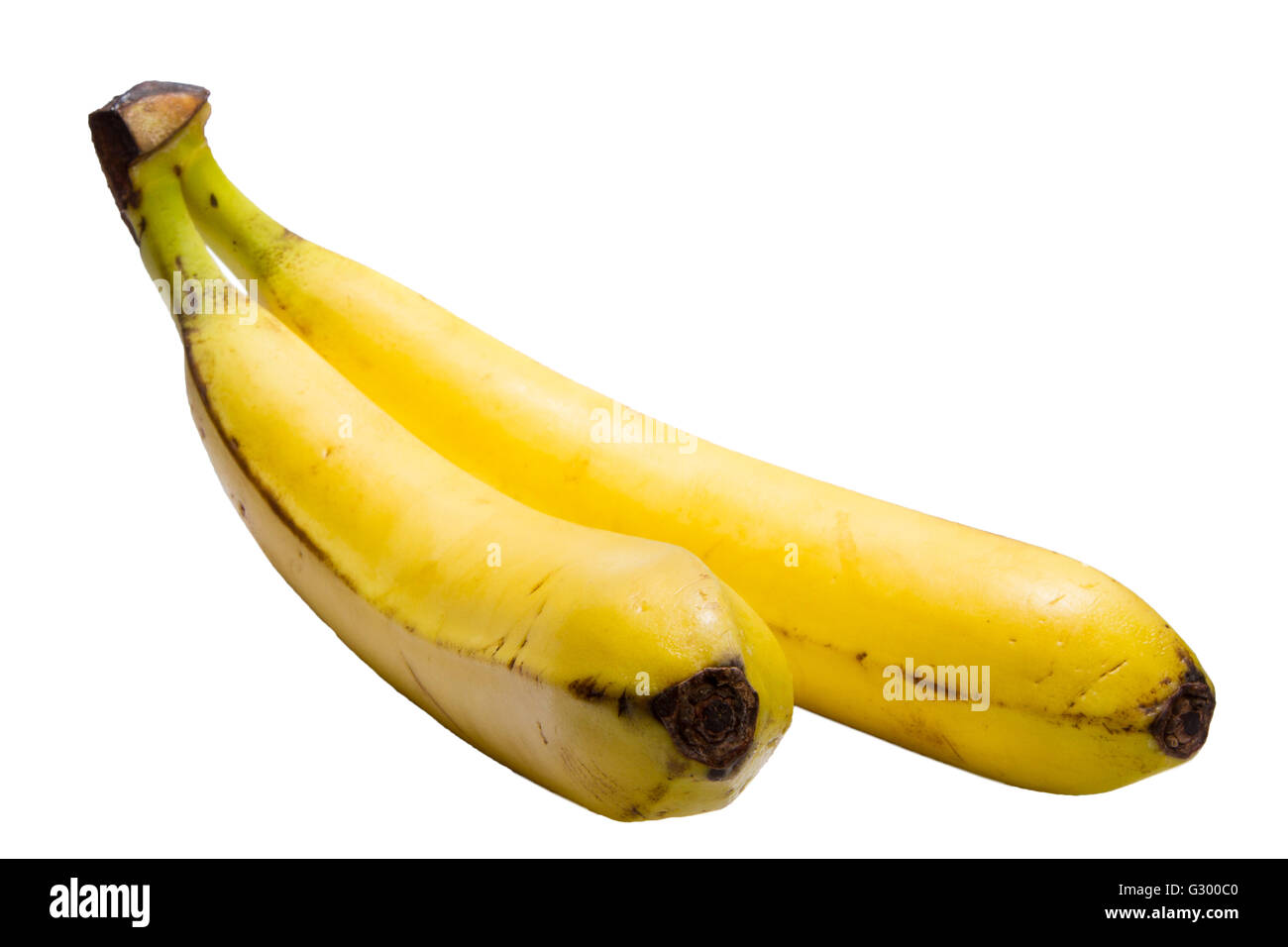 Gros plan de deux bananes Banque de photographies et d’images à haute ...