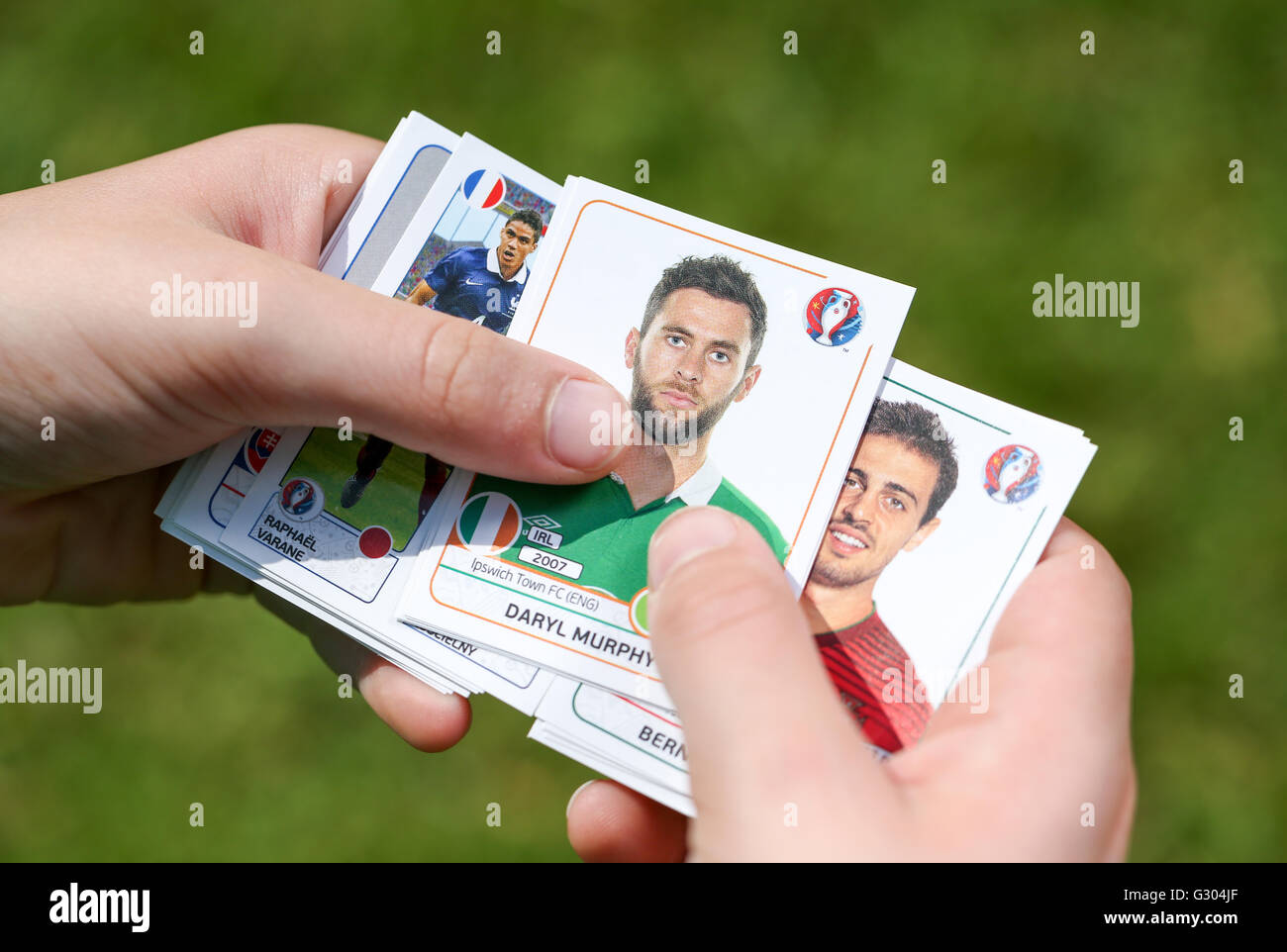 Panini football stickers Banque de photographies et d’images à haute ...