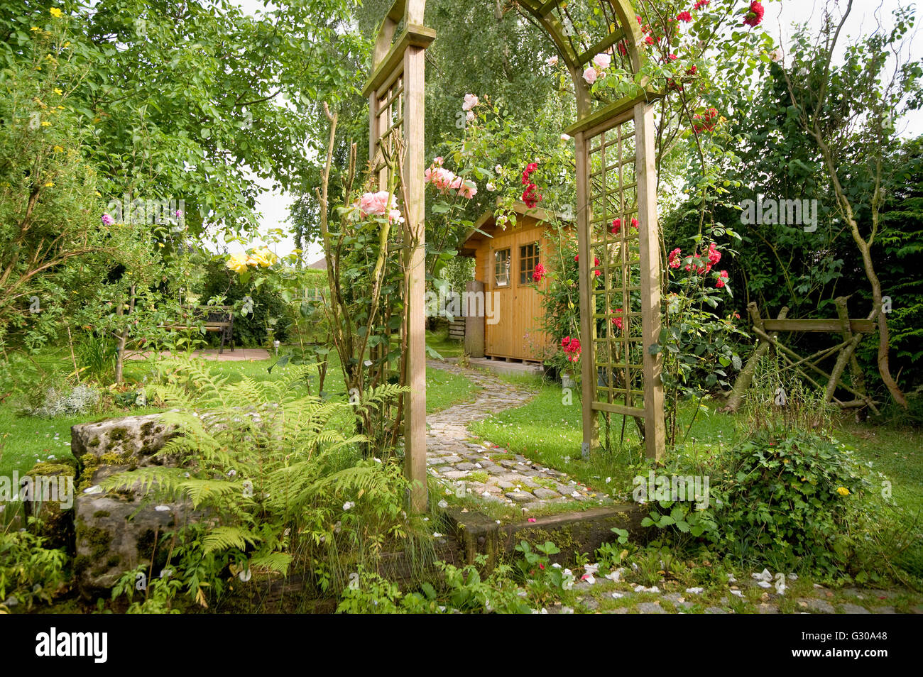 Idylle de printemps Banque d'image et photos - Alamy