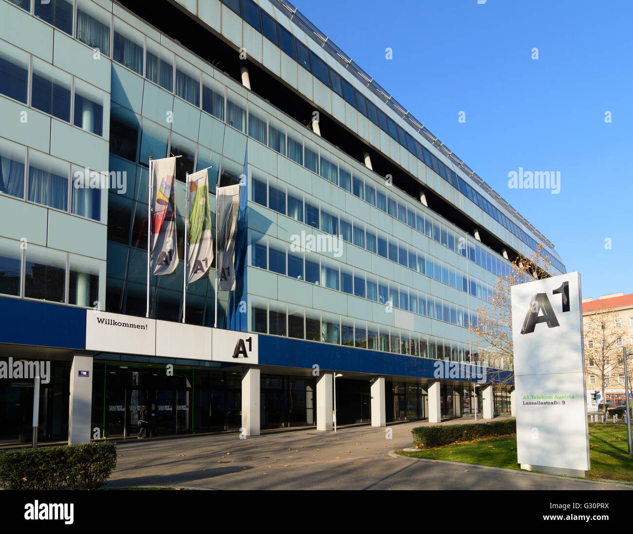 Headquarters of a1 telekom austria Banque de photographies et d’images ...