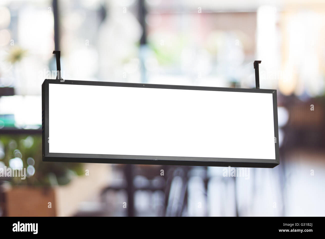 A cafe signboard Banque de photographies et d’images à haute résolution ...