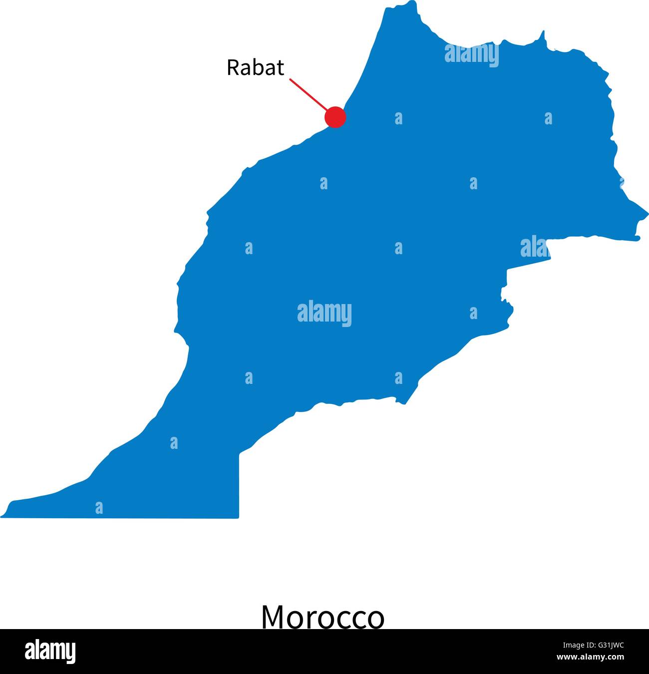 Plan de ville rabat Banque de photographies et d’images à haute ...