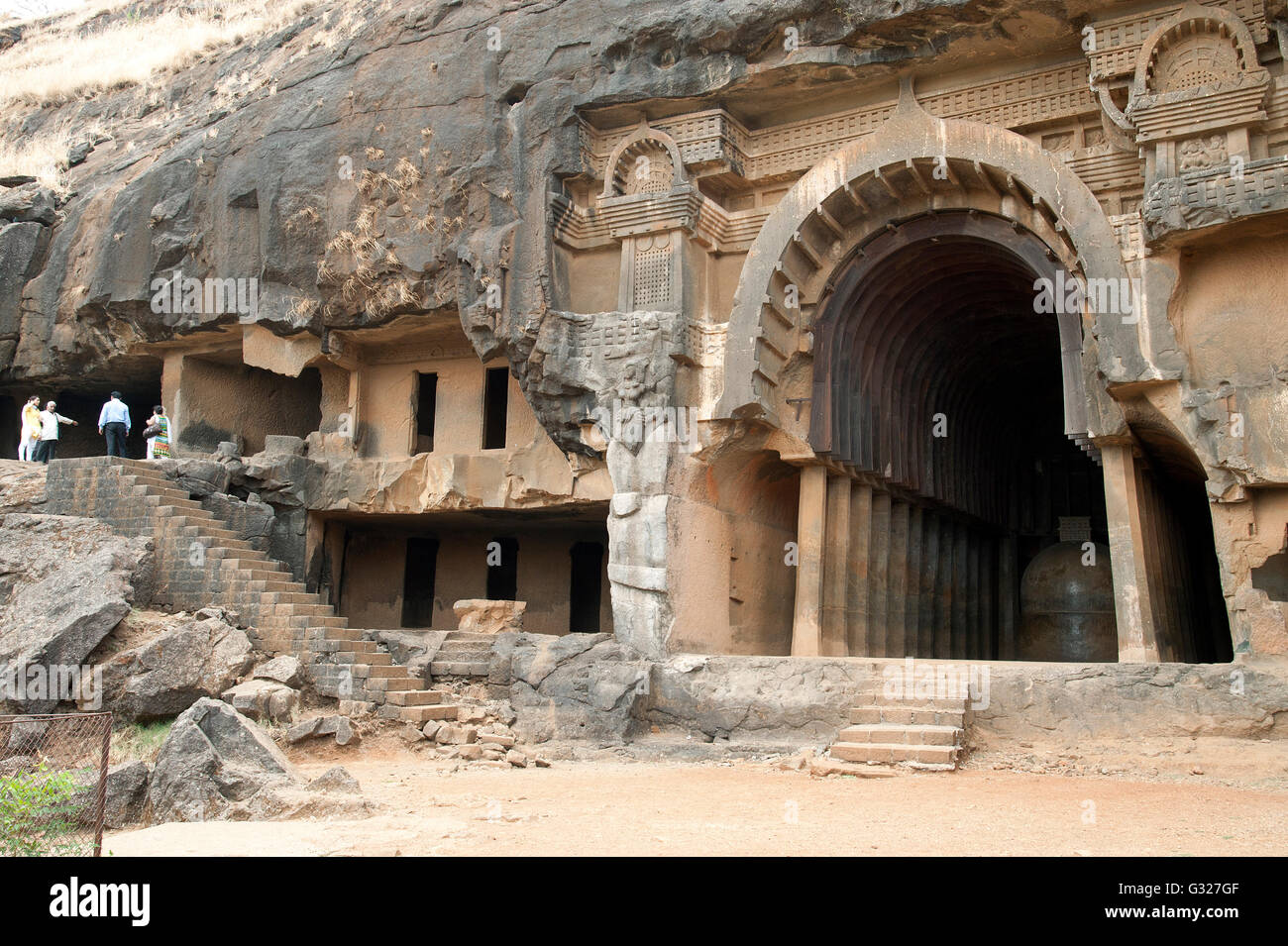 Bhaja caves Banque de photographies et d’images à haute résolution - Alamy