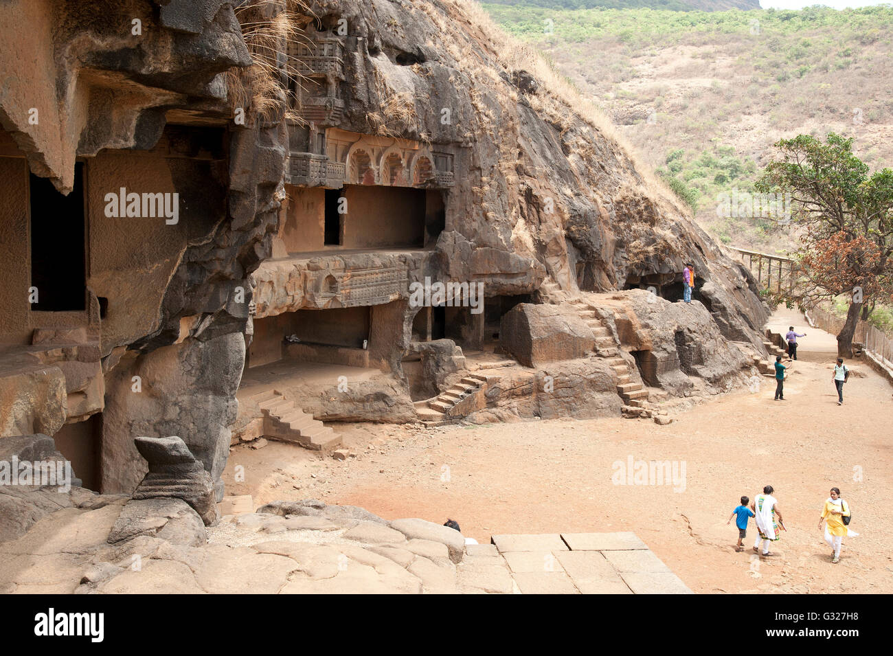Bhaja caves Banque de photographies et d’images à haute résolution - Alamy