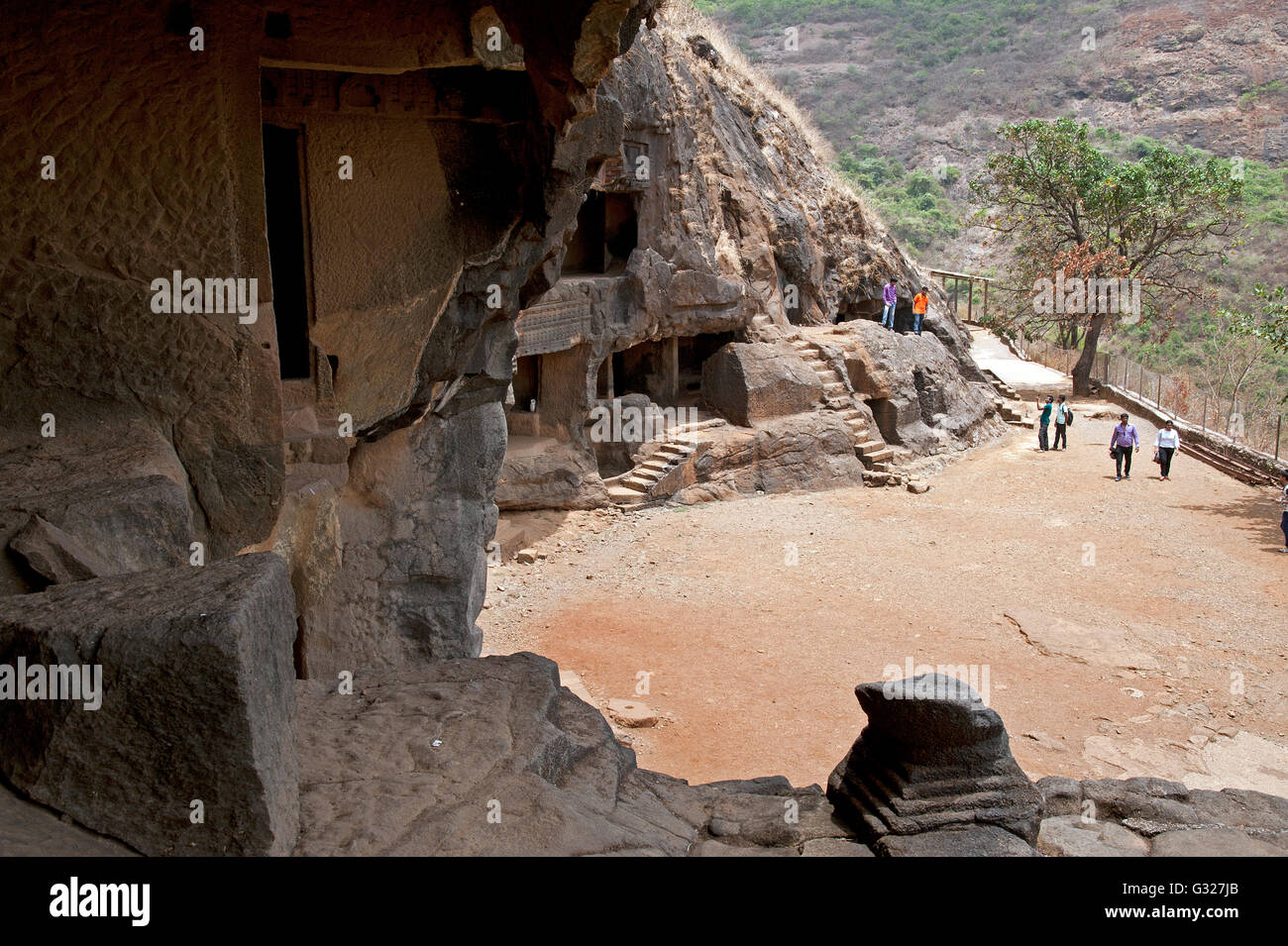 Bhaja caves Banque de photographies et d’images à haute résolution - Alamy