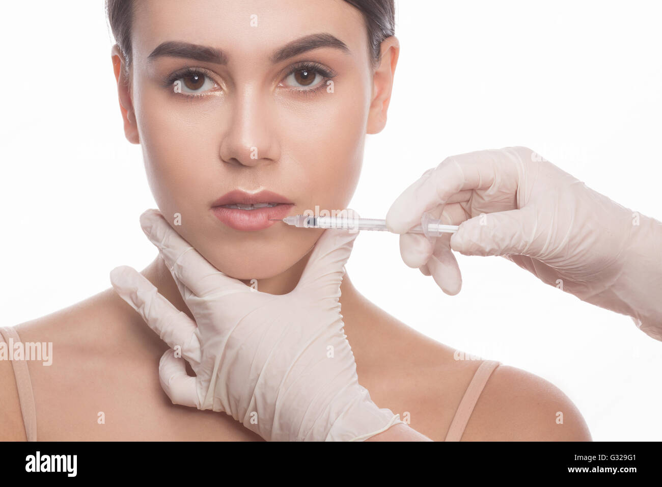 Injections faciales Banque de photographies et d’images à haute ...