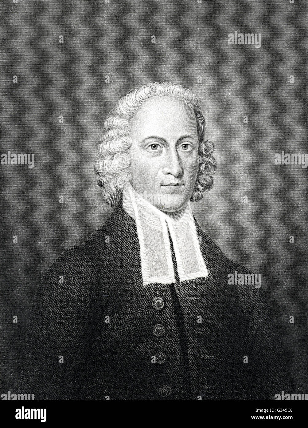 Portrait de jonathan edwards Banque de photographies et d’images à ...