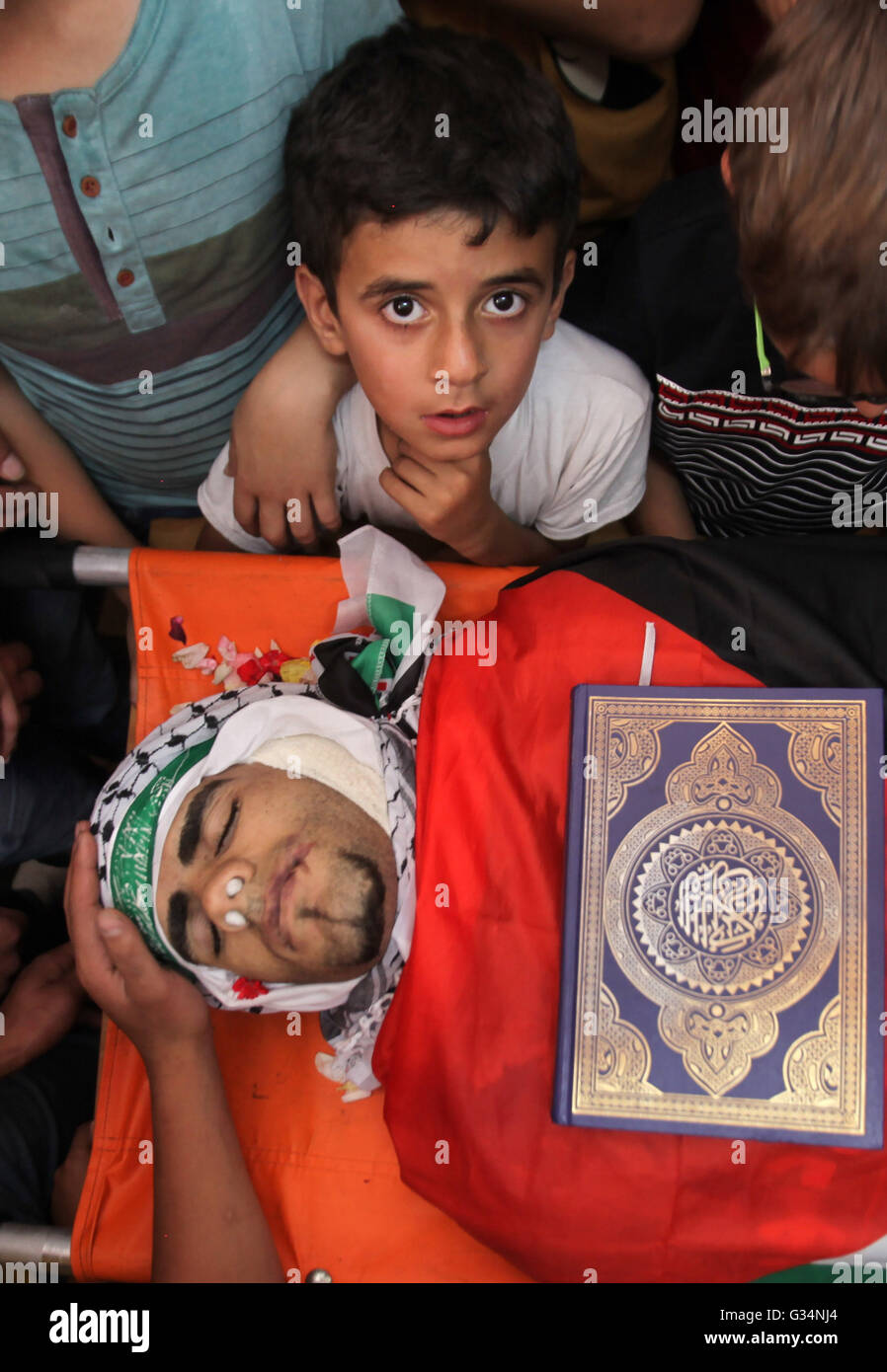 Naplouse, Cisjordanie, territoire palestinien. 8 juin, 2016. Des ...