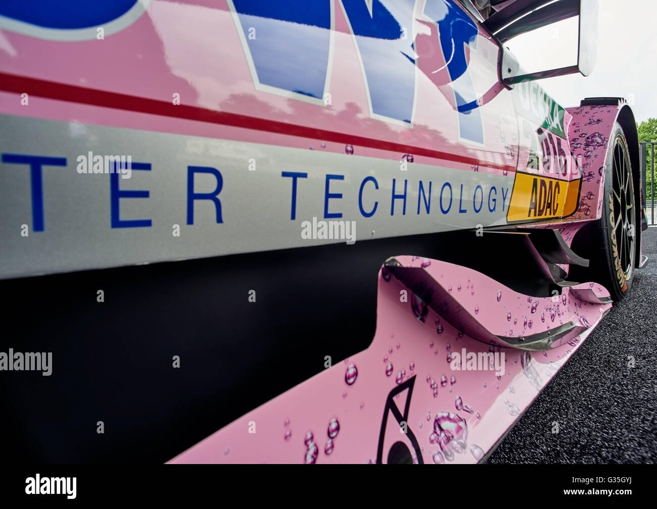 Race car at the deutsche tourenwagen masters dtm Banque de ...