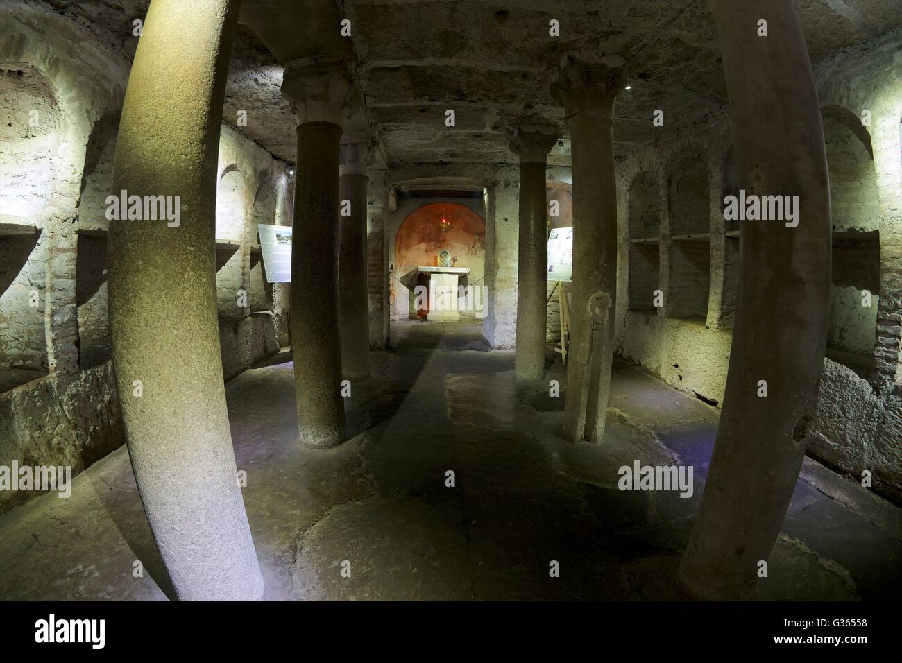 Rome Crypt Banque d'image et photos - Alamy