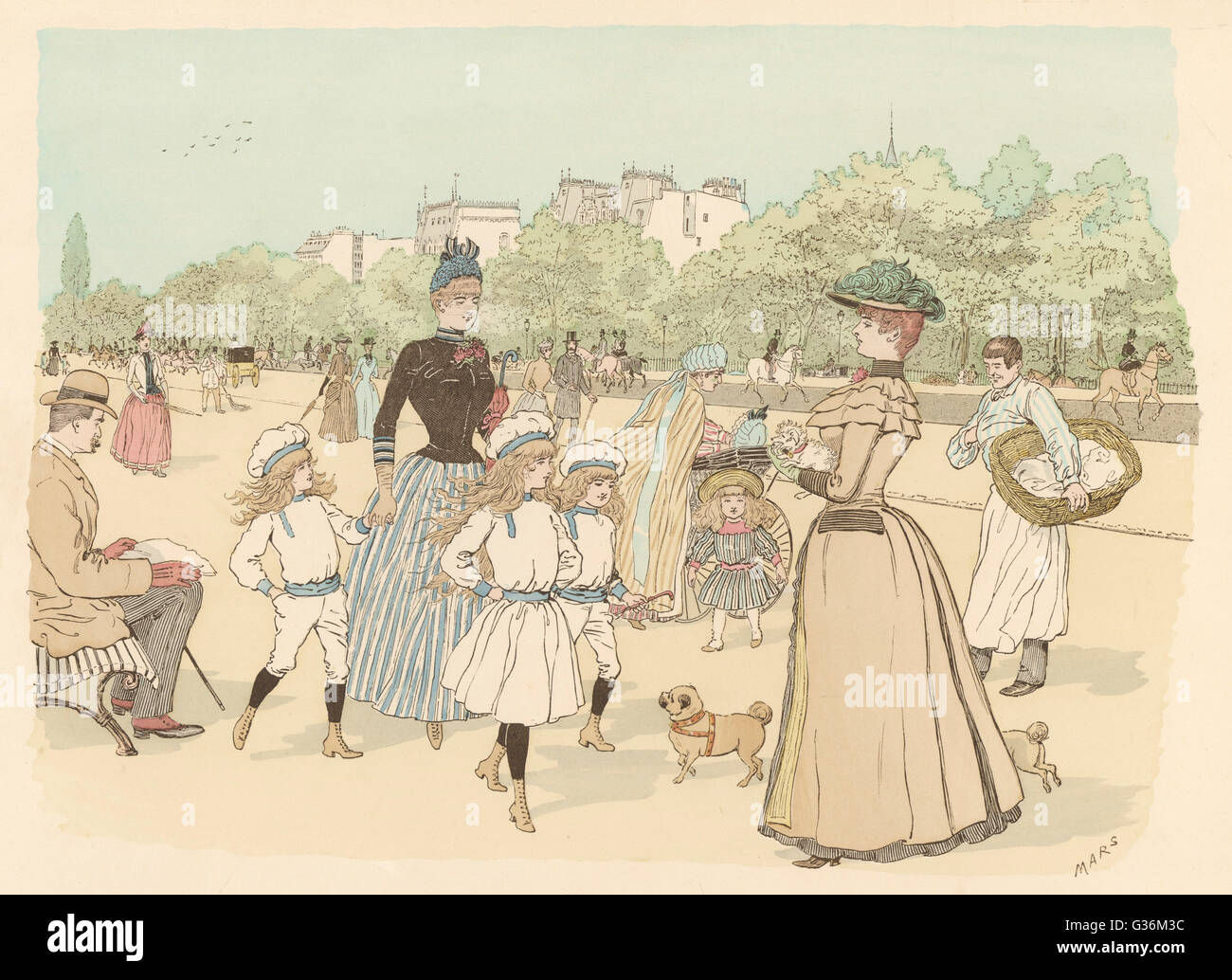 La mère de famille paris Banque de photographies et d’images à haute ...