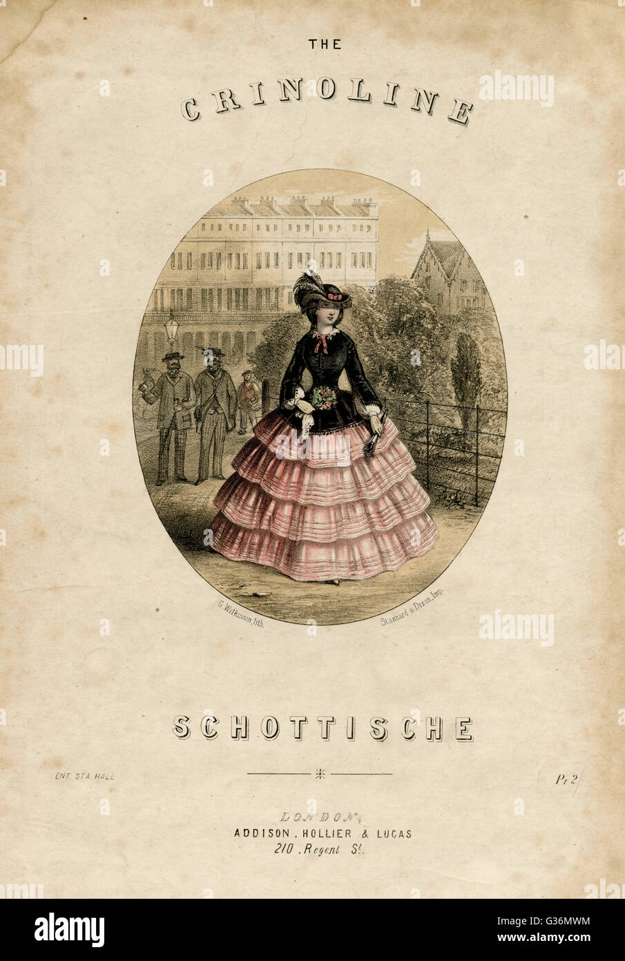 La crinoline schottische Banque de photographies et d’images à haute ...
