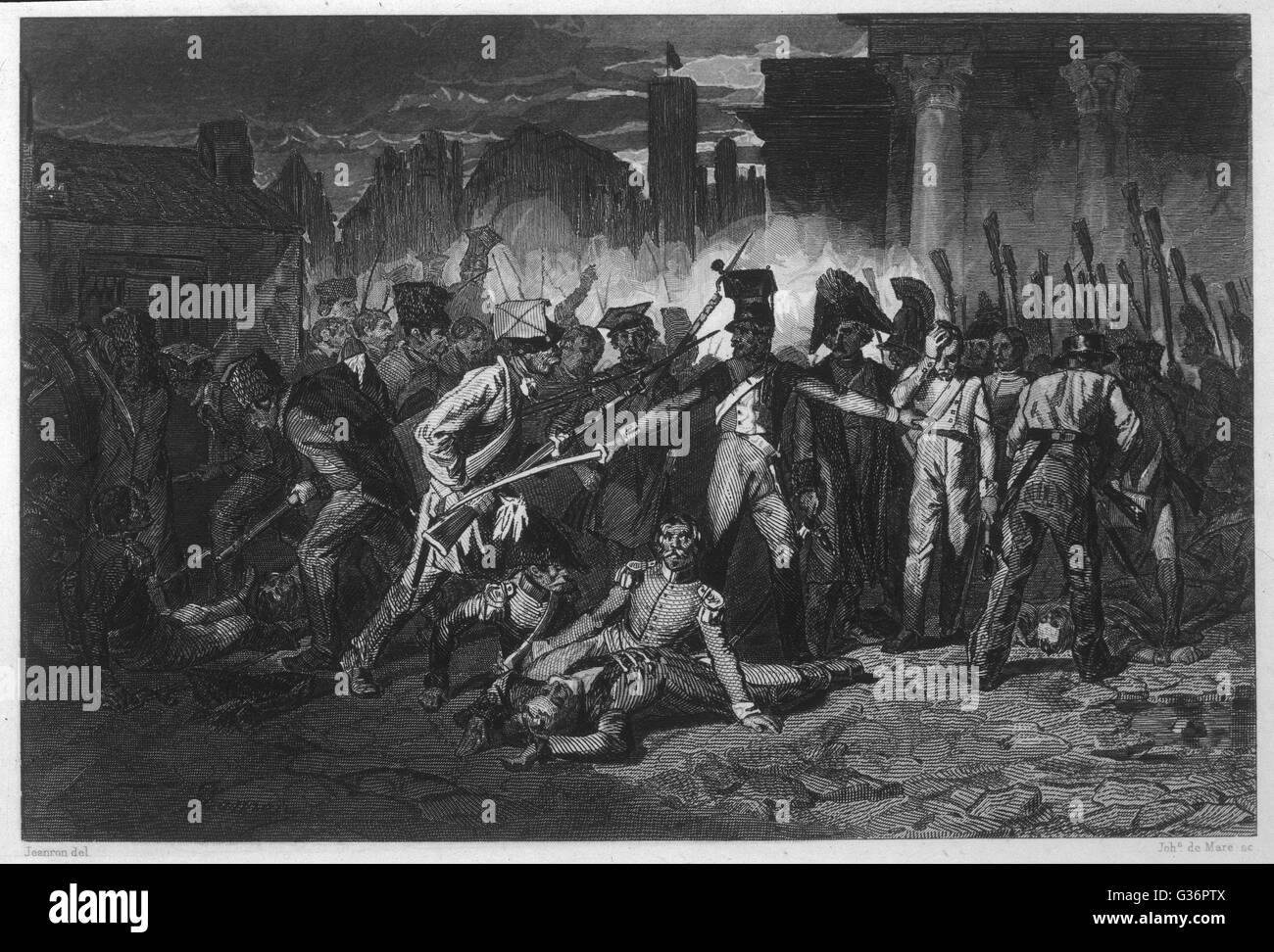 The November Uprising In 1830 Banque d'image et photos - Alamy