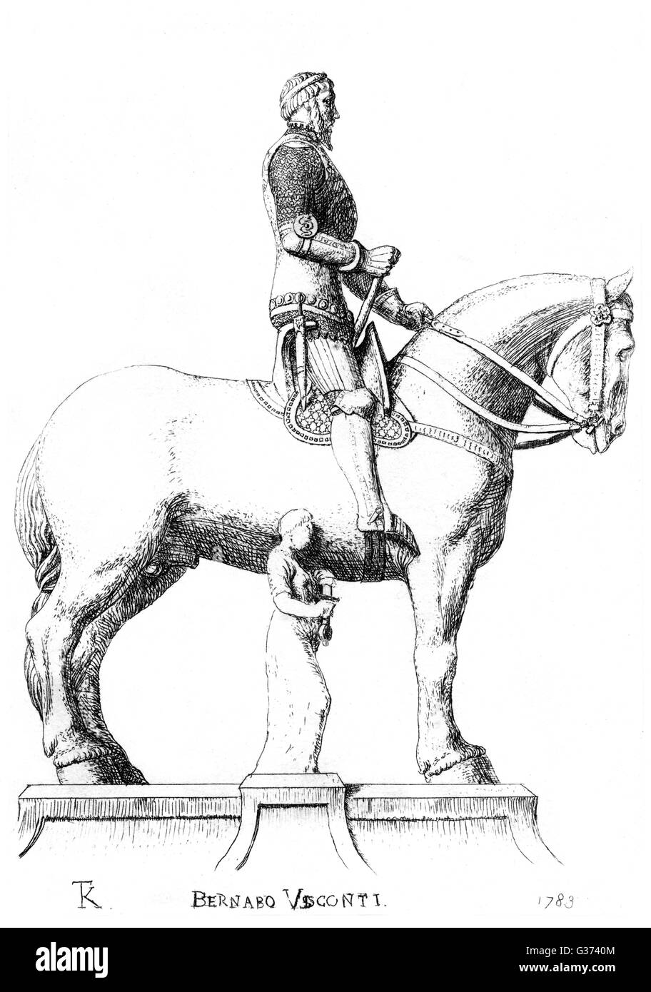 Bernabo visconti Banque de photographies et d’images à haute résolution ...