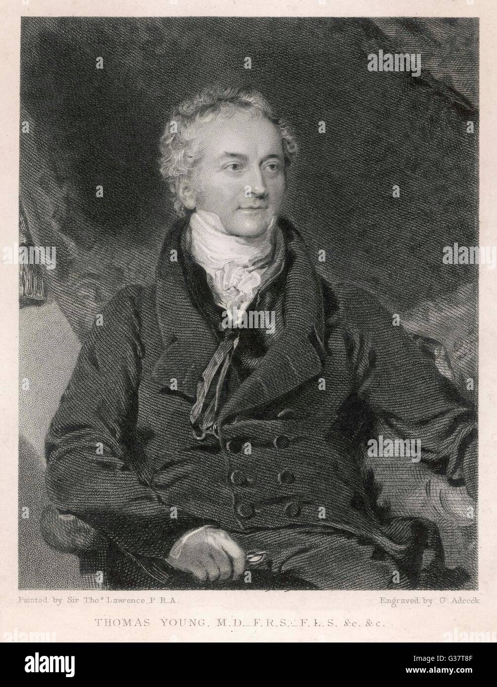 Thomas young Banque de photographies et d’images à haute résolution - Alamy