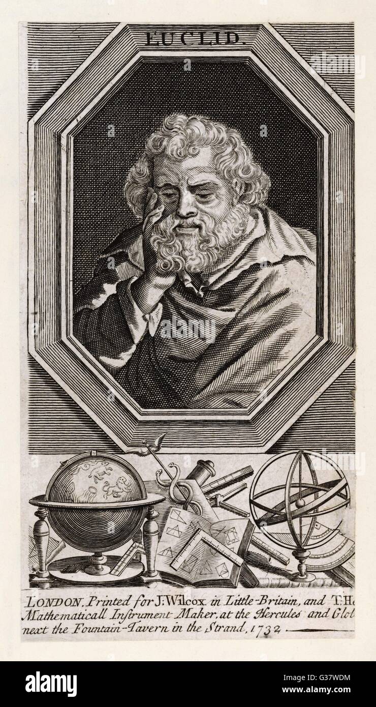 Euclid mathematician alexandria date Banque de photographies et d ...