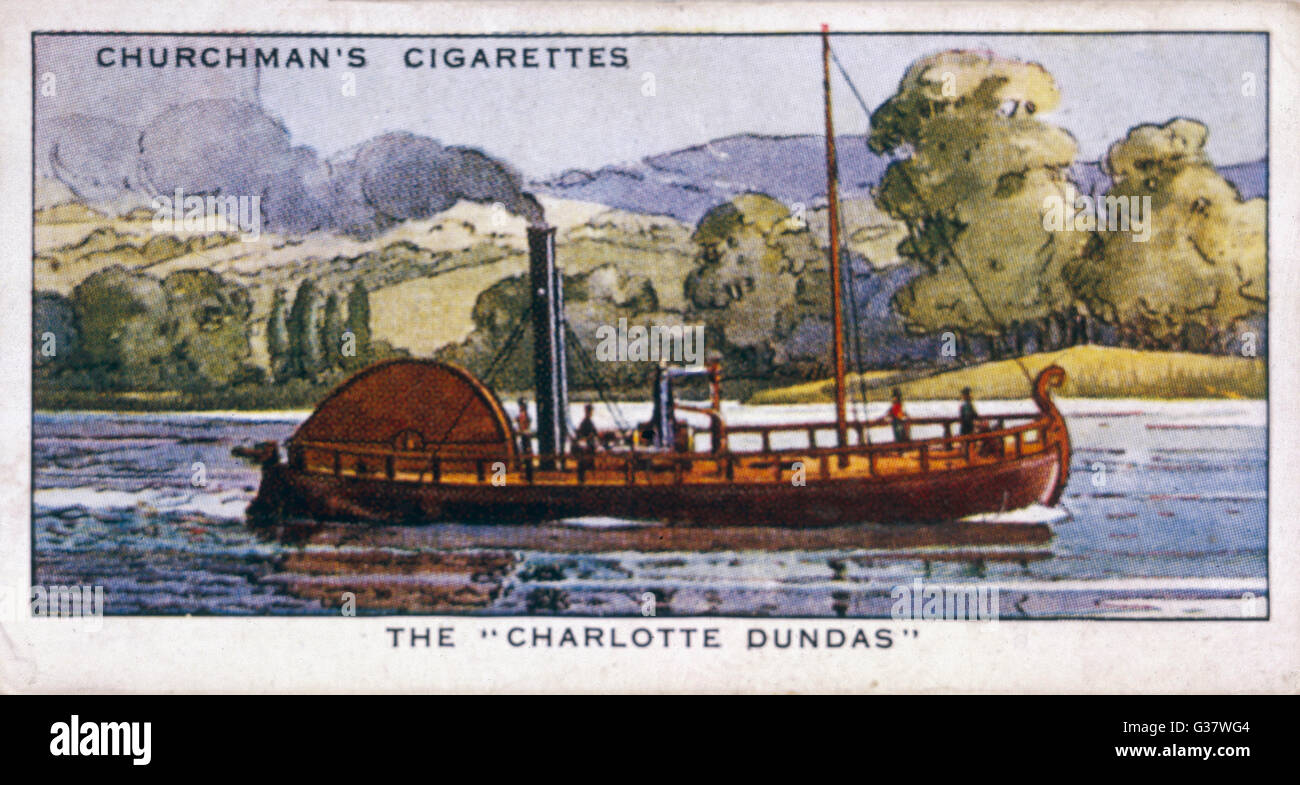 William symingtons charlotte dundas Banque de photographies et d’images ...