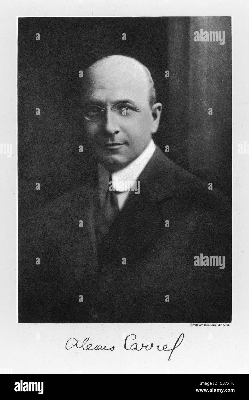 Alexis carrel Banque de photographies et d’images à haute résolution ...