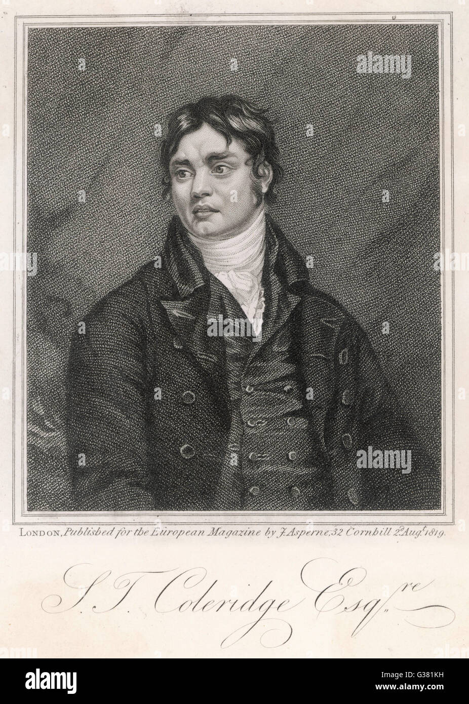 Samuel taylor coleridge Banque de photographies et d’images à haute ...