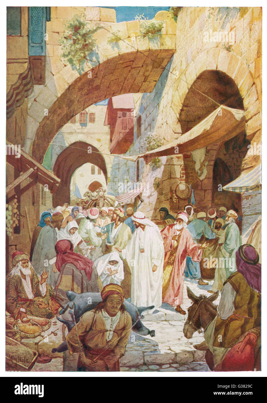 Jesus soigne Banque de photographies et d’images à haute résolution ...