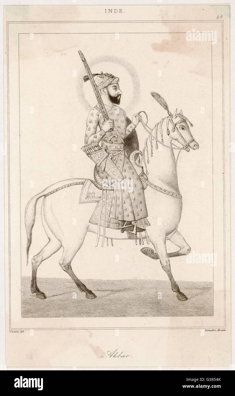 Mughal emperor Banque de photographies et d’images à haute résolution ...