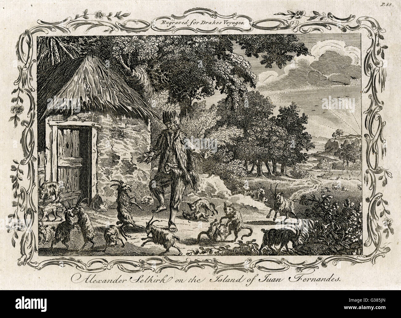 Alexander selkirk castaway Banque de photographies et d’images à haute ...