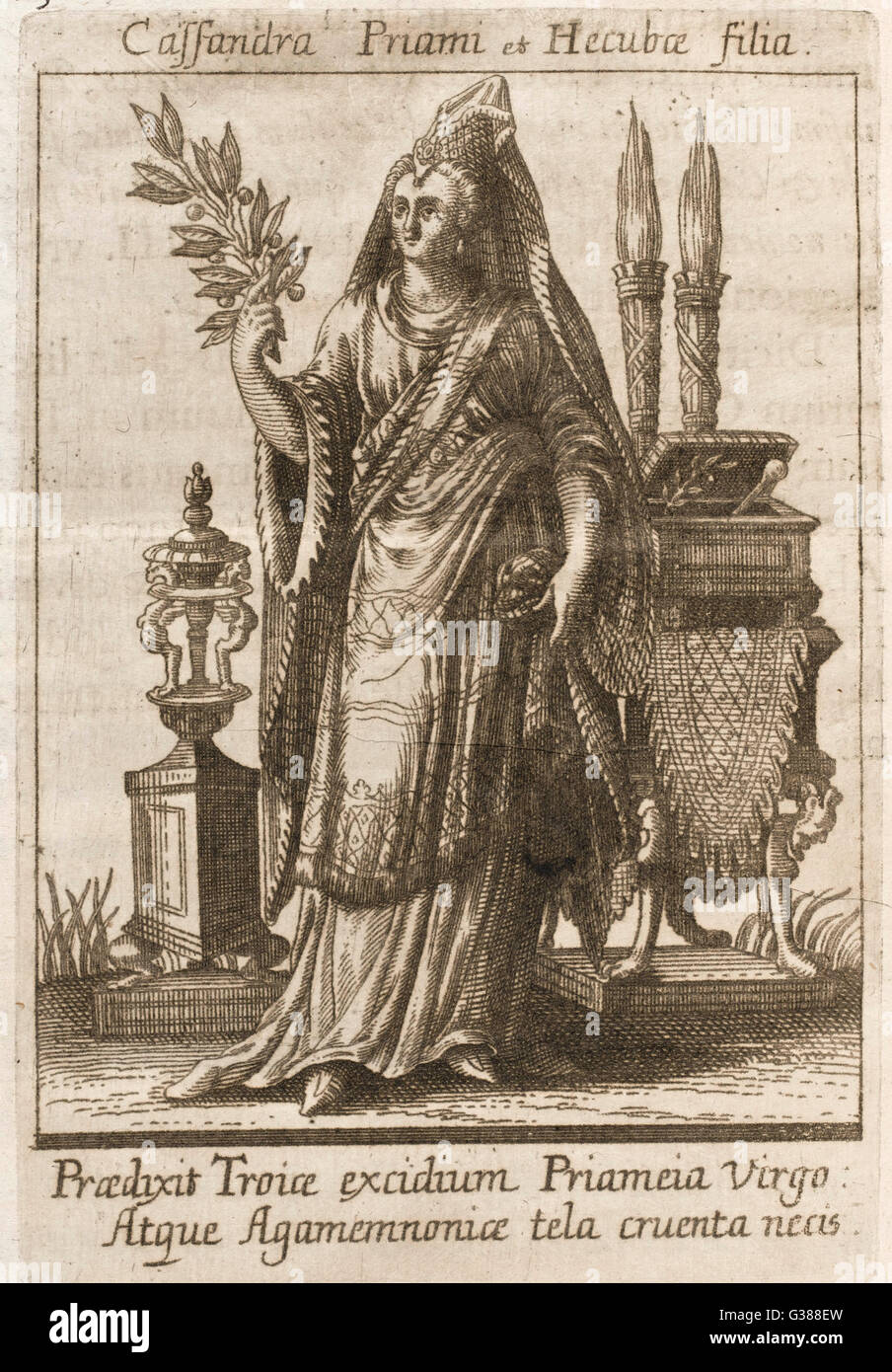 Cassandre, fille de Priam & ; Hecuba, royals de Troie : prophétesse ...