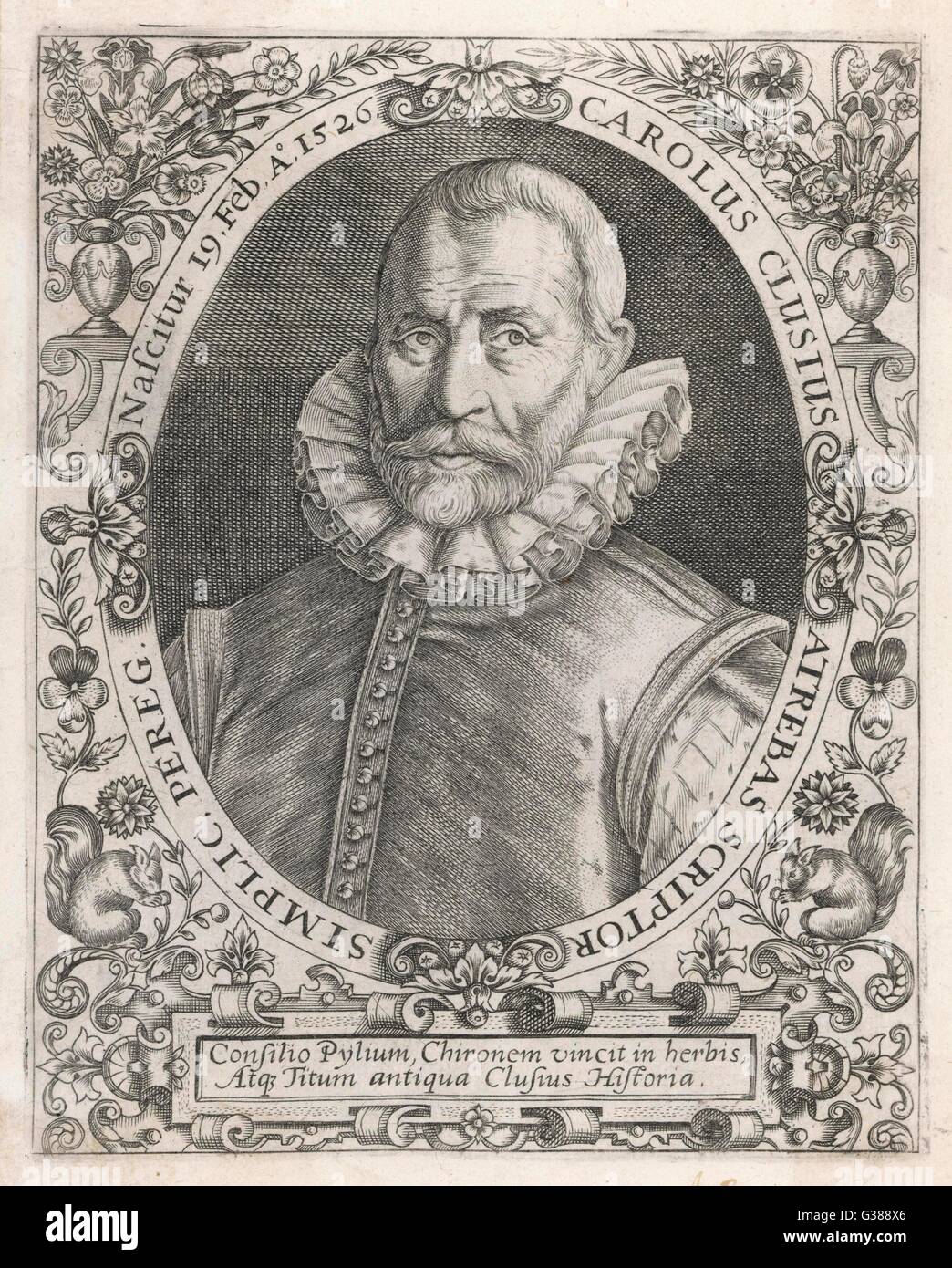 Carolus clusius charles de lecluse Banque de photographies et d’images ...