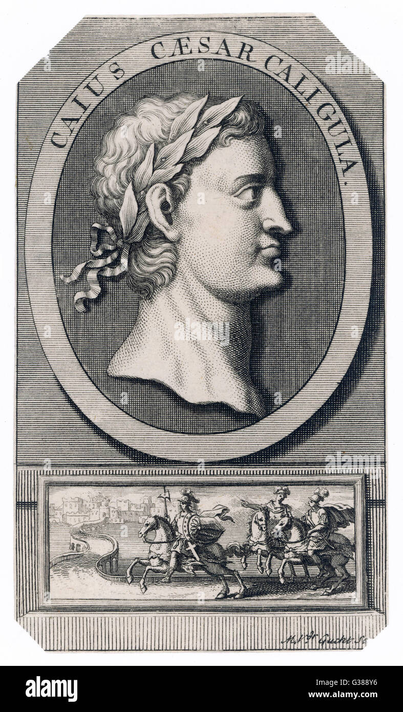 Gaius Caesar Caligula Date Banque d'image et photos - Alamy