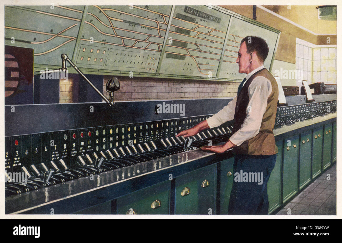 Cabine de signalisation Banque de photographies et d’images à haute ...