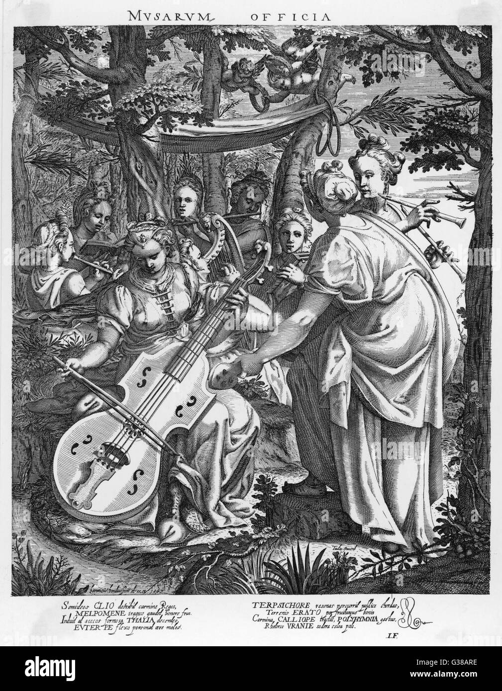 Calliope Et Clio Banque d'image et photos - Alamy